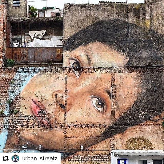 @urban_streetz (@get_repost) ・・・ “David” - @gerada_studio - Arte Fora ...